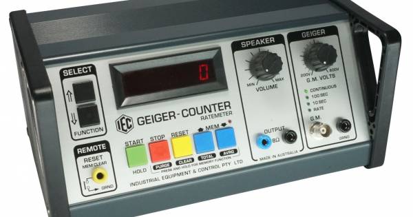 Geiger Digital Counter & Ratemeter without GM Tube IEC