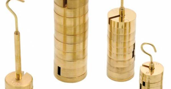 Slotted Masses Set & Hanger, Total 1000g
